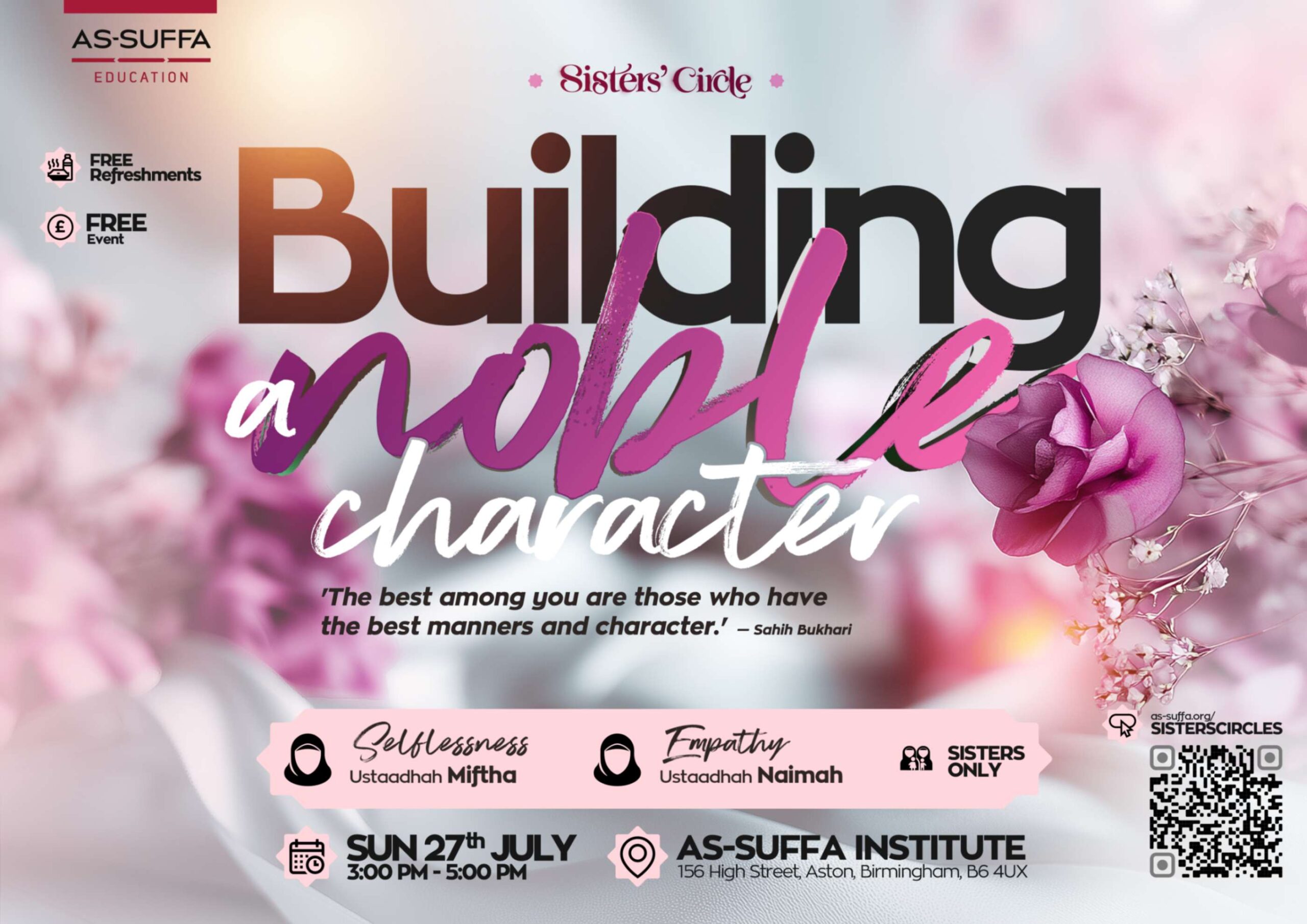 Full-Time Alimiyyah Open Day - As-Suffa